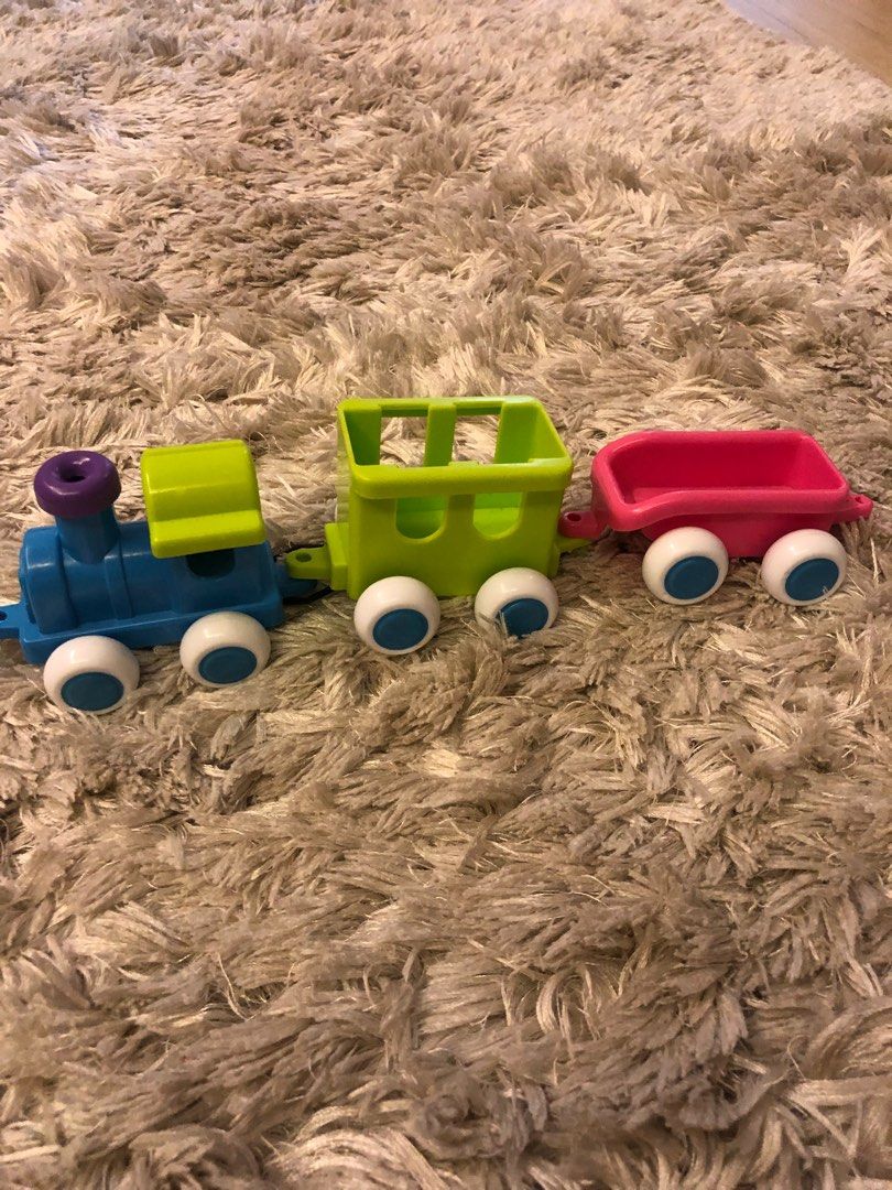 Colourful Train, Hobbies & Toys, Toys & Games on Carousell