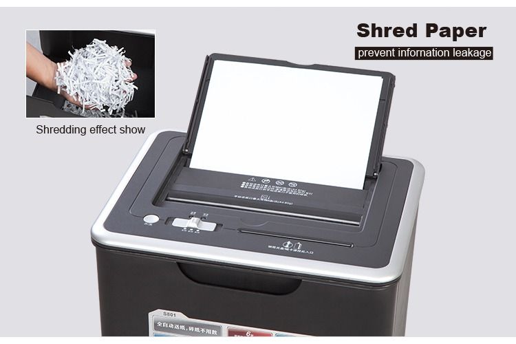 COMIX S801 22L Cross Cut Auto-Feed Heavy Duty Paper Shredder, Computers ...