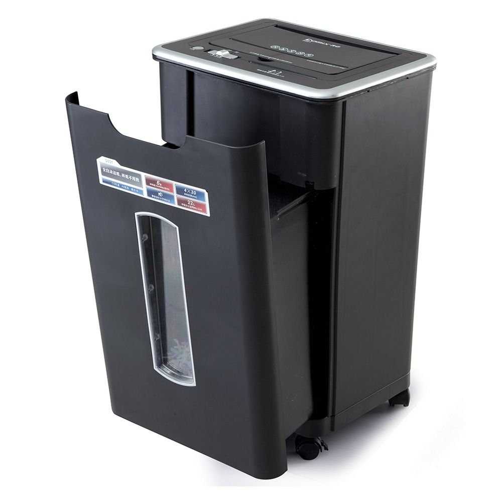 COMIX S801 22L Cross Cut Auto-Feed Heavy Duty Paper Shredder, Computers ...