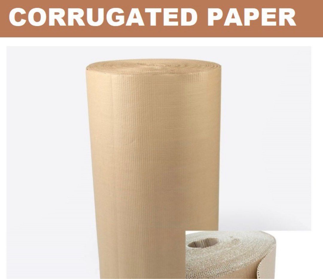 Corrugated Paper Roll for Floor Protection Home Removal HDB Upgrading ...