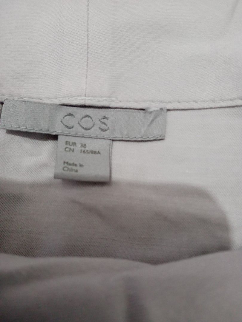 COS Folded Collar 3/4 Cuffed Sleeve, Women's Fashion, Tops, Blouses on ...