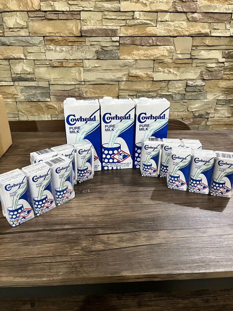 Cowhead pure milk, Food & Drinks, Beverages on Carousell