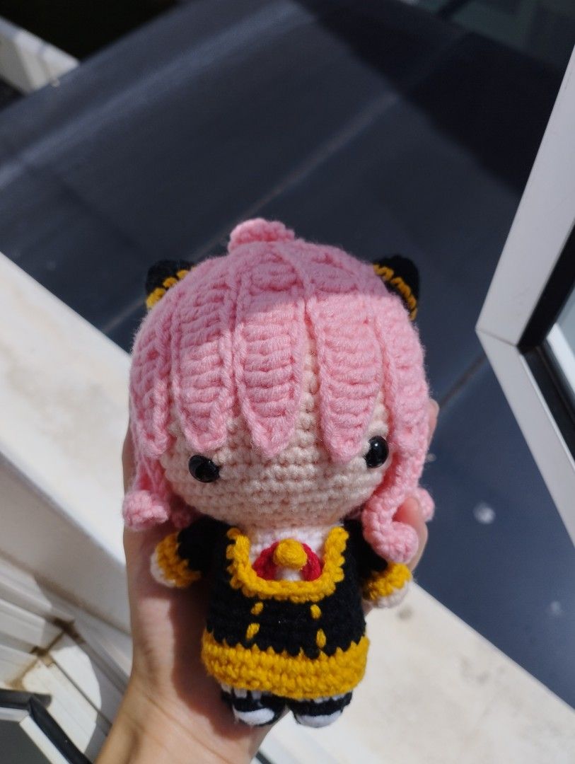 CROCHET ANYA AMIGURUMI DOLL, Hobbies & Toys, Stationery & Craft ...