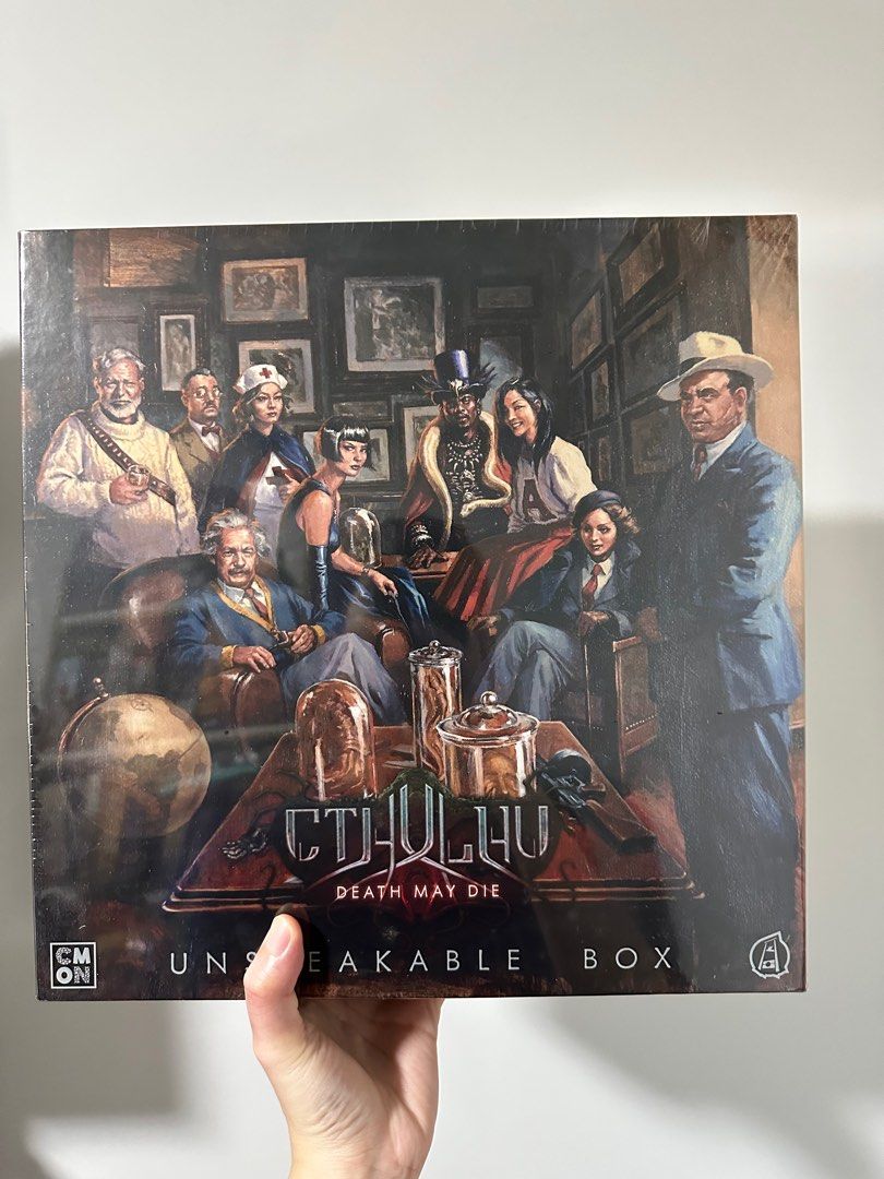 Cthulhu Death May Die Unspeakable box and Scarlett Hayes Limited Promo ...