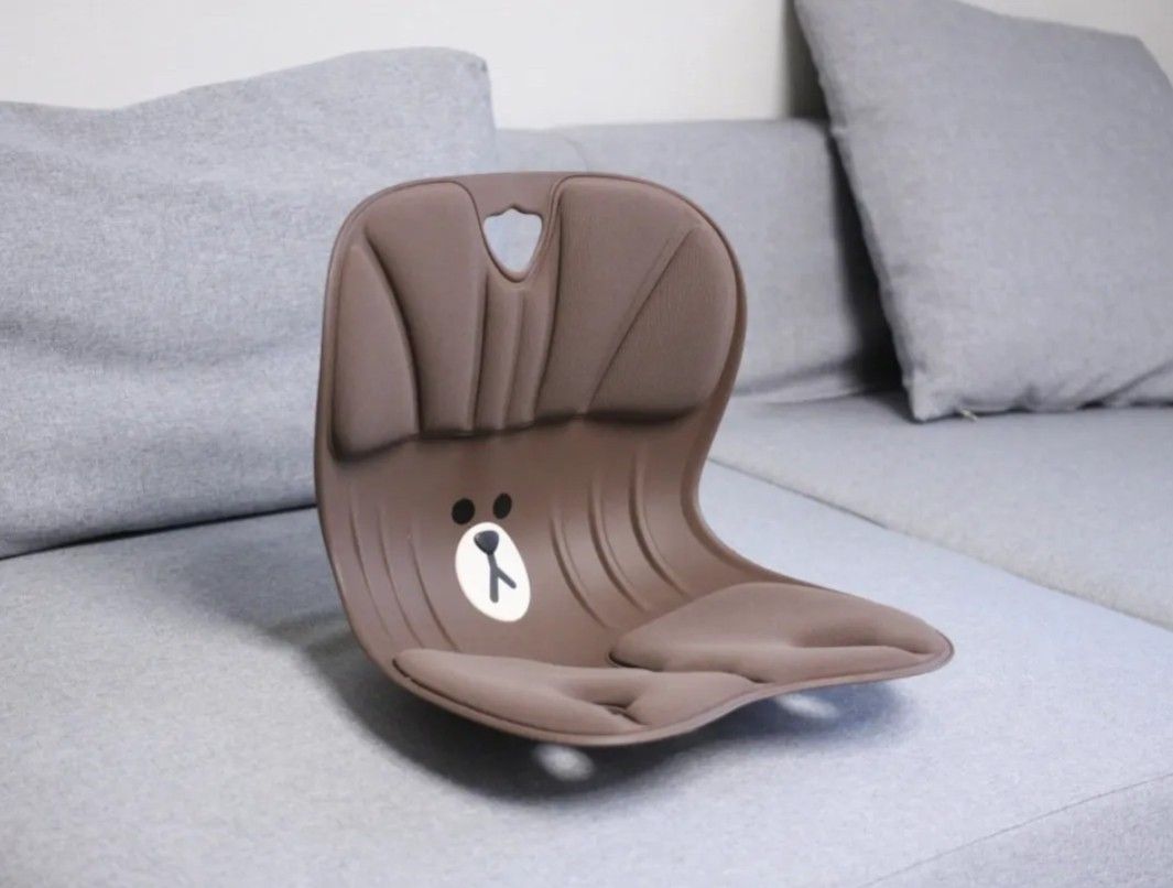 Curble Line Friends Meets Curble Posture chair on Carousell