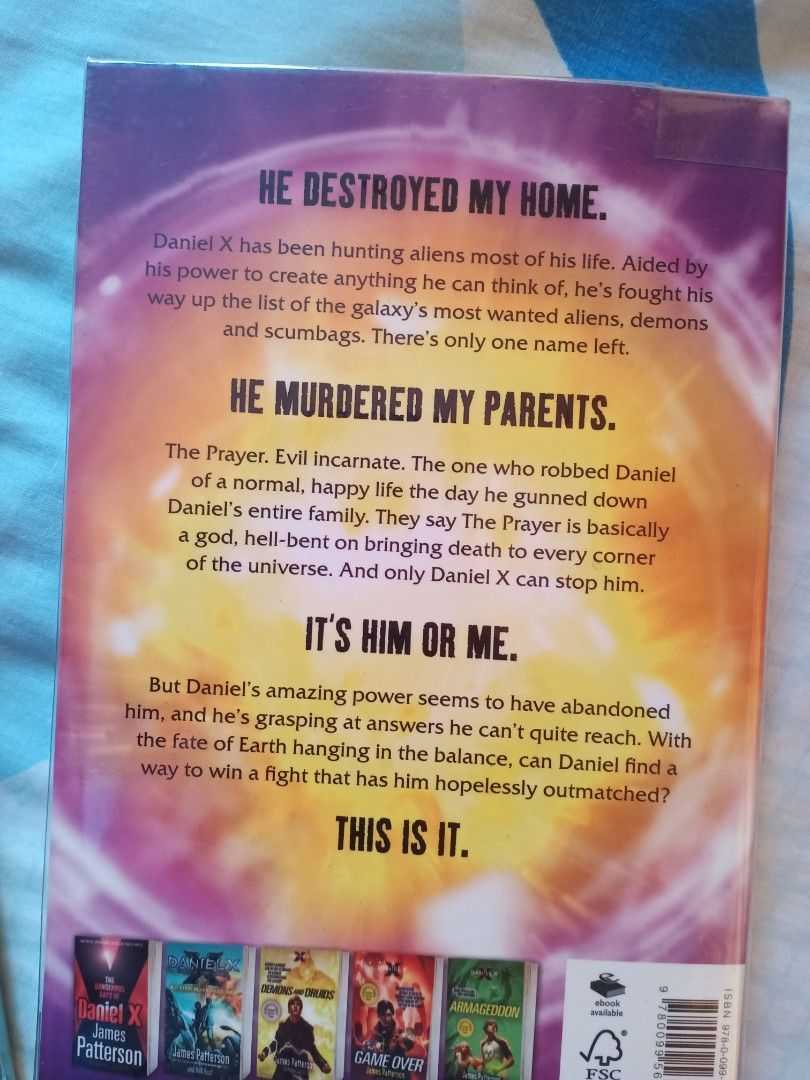 Daniel X: Game Over, Lights Out, Armageddon, Hobbies & Toys, Books ...