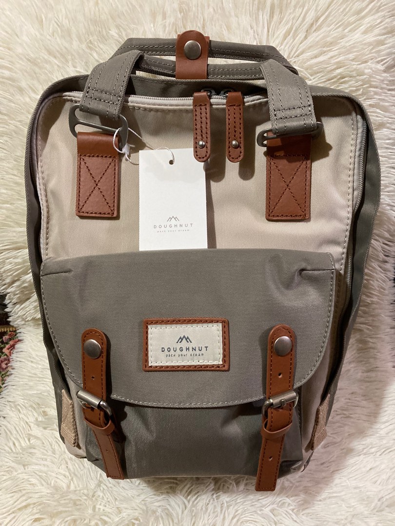 Doughnut Backpack - Gray, Women's Fashion, Bags & Wallets, Backpacks on ...