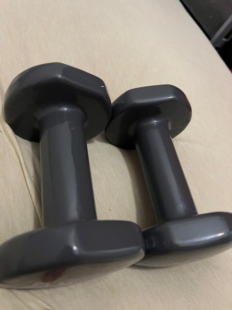Dumbbell 3 kg set, Sports Equipment, Exercise & Fitness, Weights & Dumbbells on Carousell