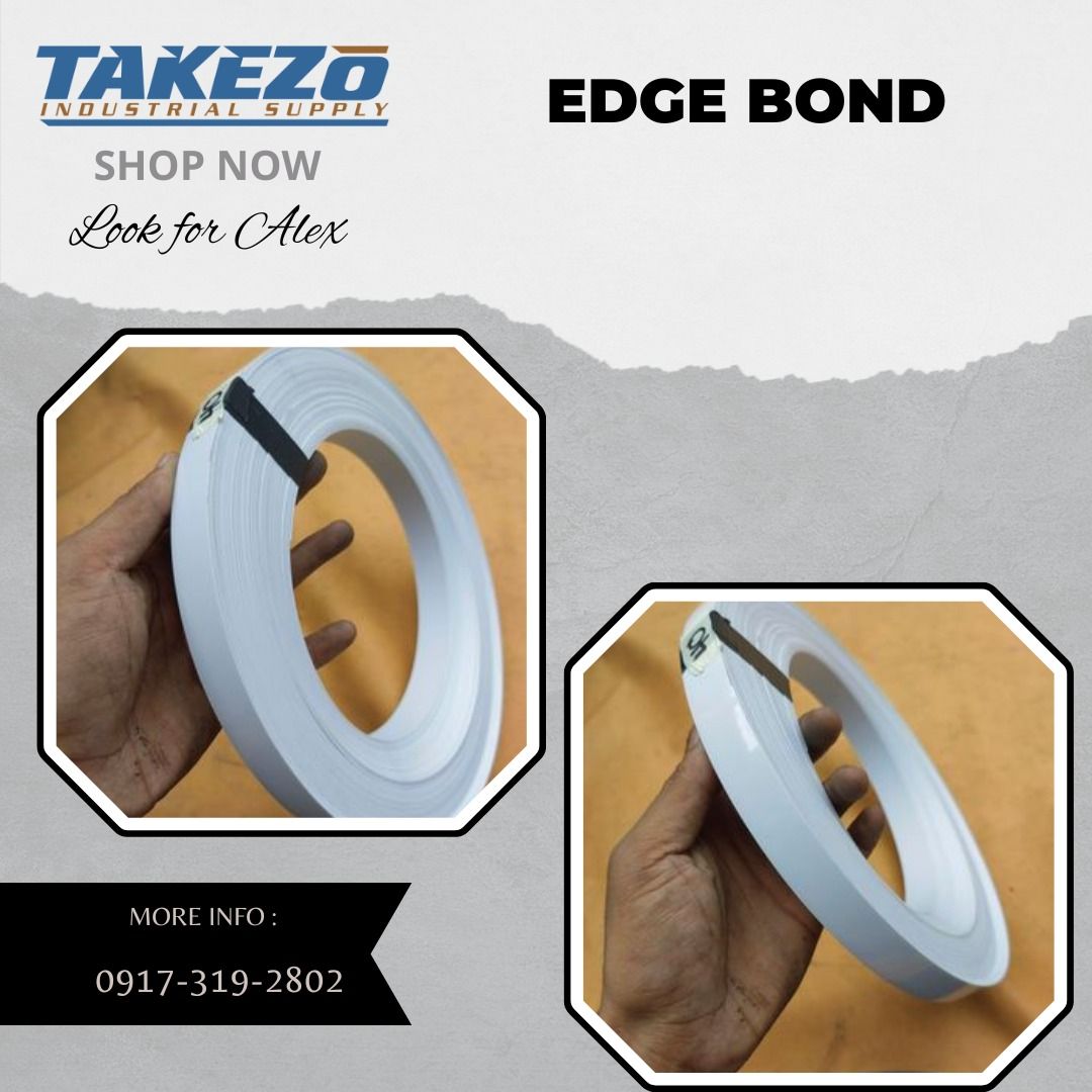 edge bond (Color :glossy white), Commercial & Industrial, Construction ...