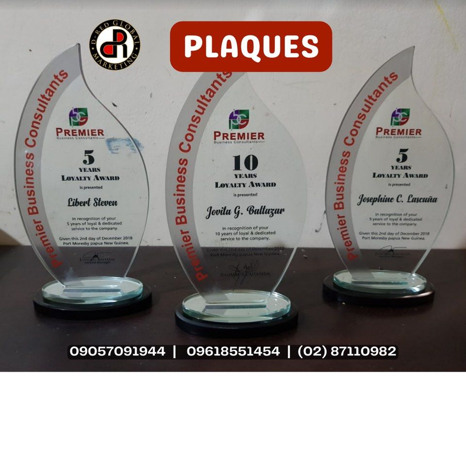 Elegant plaque, plaque custom, affordable, Looking For on Carousell