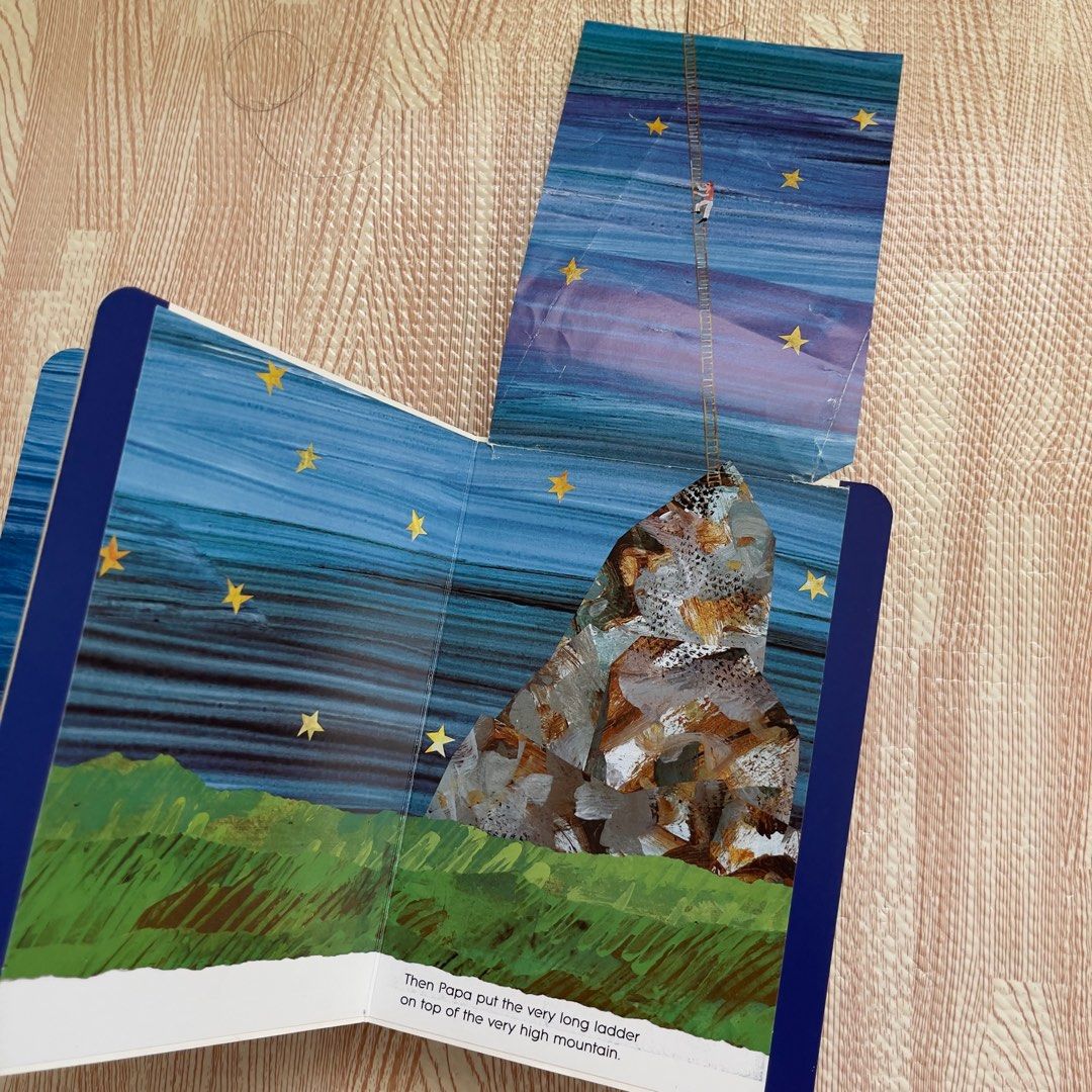 Eric Carle Book (Papa, Please Get The Moon For Me), Hobbies & Toys ...