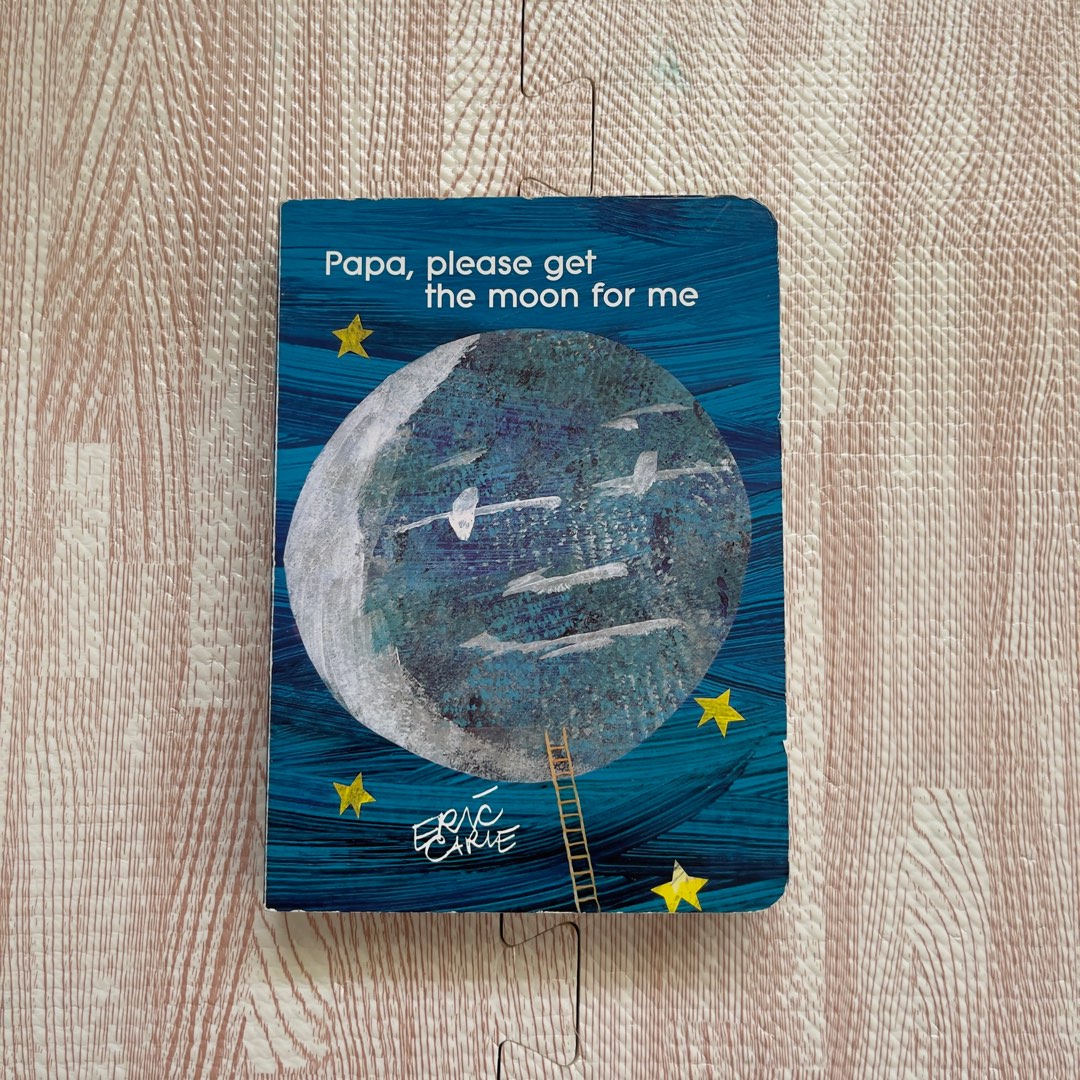 Eric Carle Book (Papa, Please Get The Moon For Me), Hobbies & Toys ...