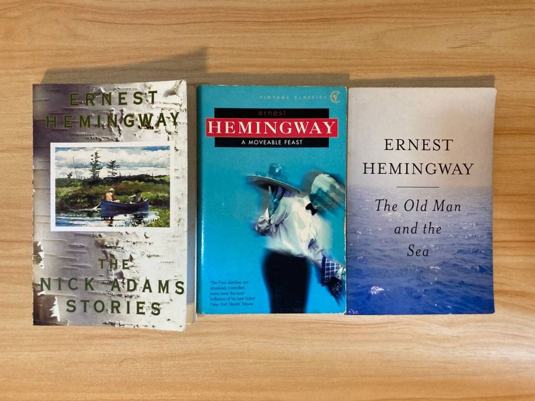 Ernest Hemingway bundle (3 books), Hobbies & Toys, Books & Magazines ...