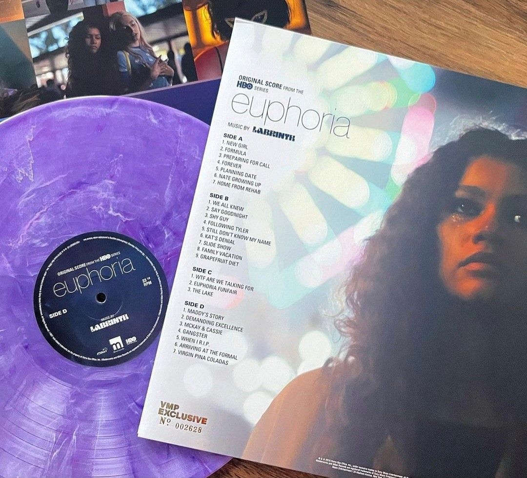 [VINYL IN-STOCK ORIGINAL MERCH] EUPHORIA SEASON 1 SOUNDTRACK SCORE ...