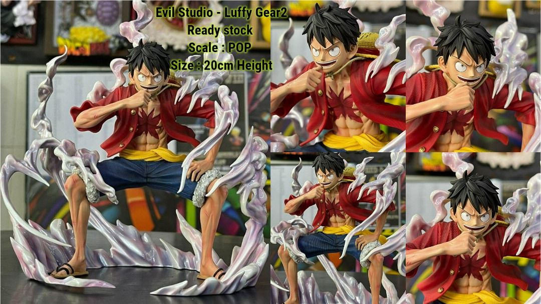 Evil Studio - Luffy Gear2, Hobbies & Toys, Toys & Games on Carousell