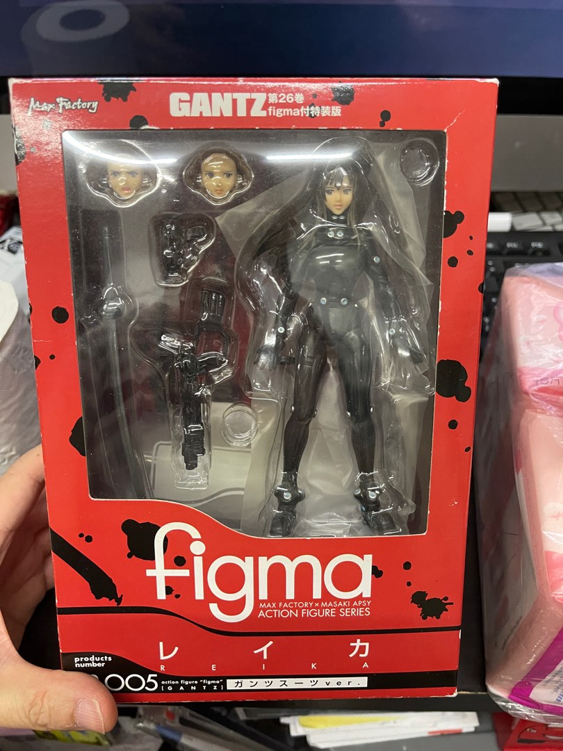 已開figma SP005 Gantz 26卷付特裝版麗佳, 興趣及遊戲, 玩具 & 遊戲類 - Carousell