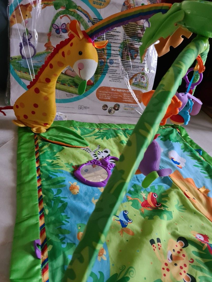 Fisher Price Jungle Play mat, Babies & Kids, Infant Playtime on Carousell