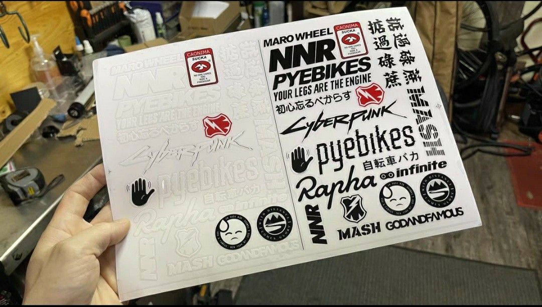 Fixie sticker, Sports Equipment, Bicycles & Parts, Bicycles on Carousell