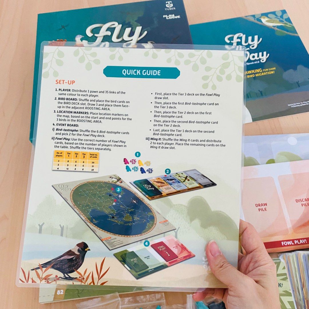 Fly-A-Way game, Hobbies & Toys, Toys & Games on Carousell