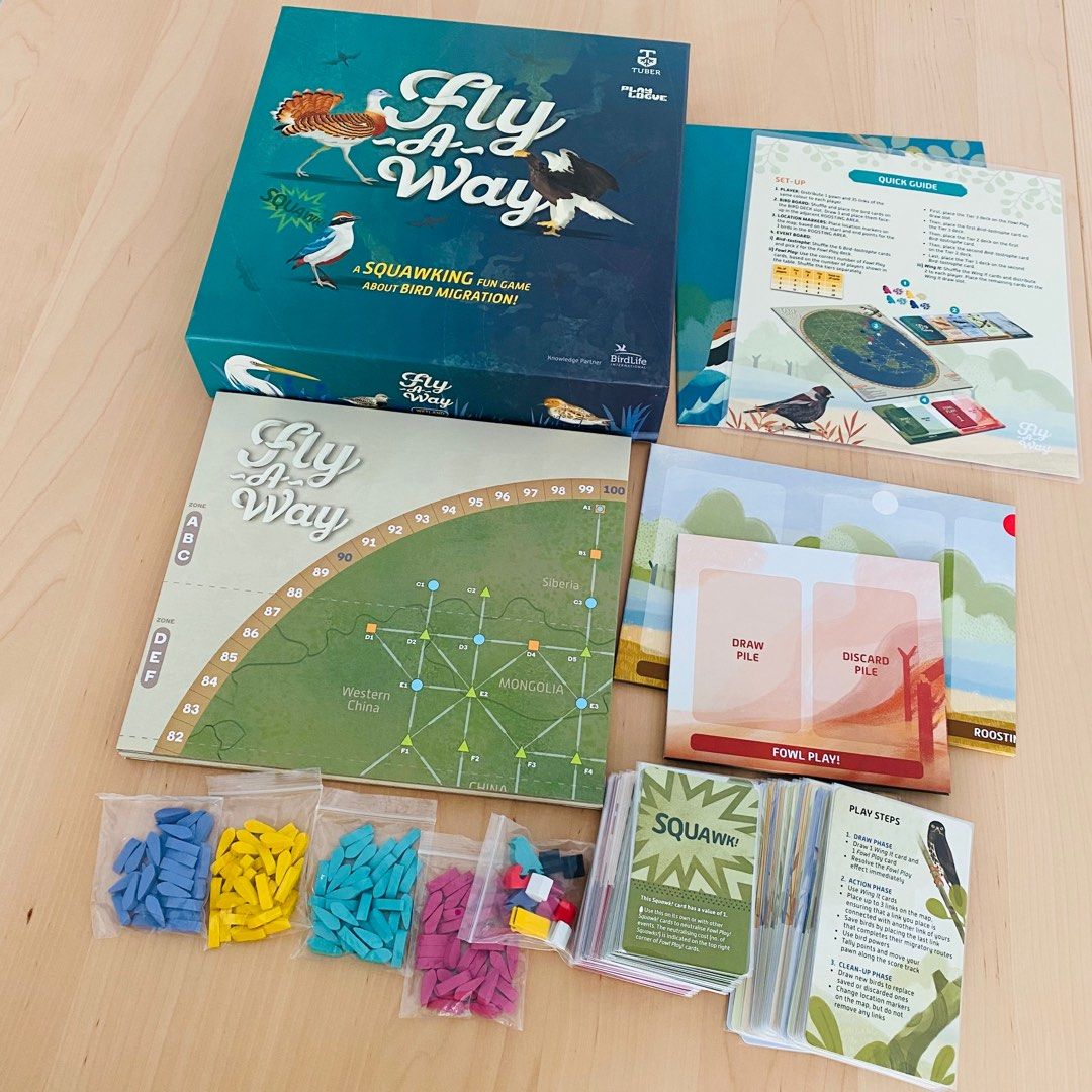 Fly-A-Way game, Hobbies & Toys, Toys & Games on Carousell