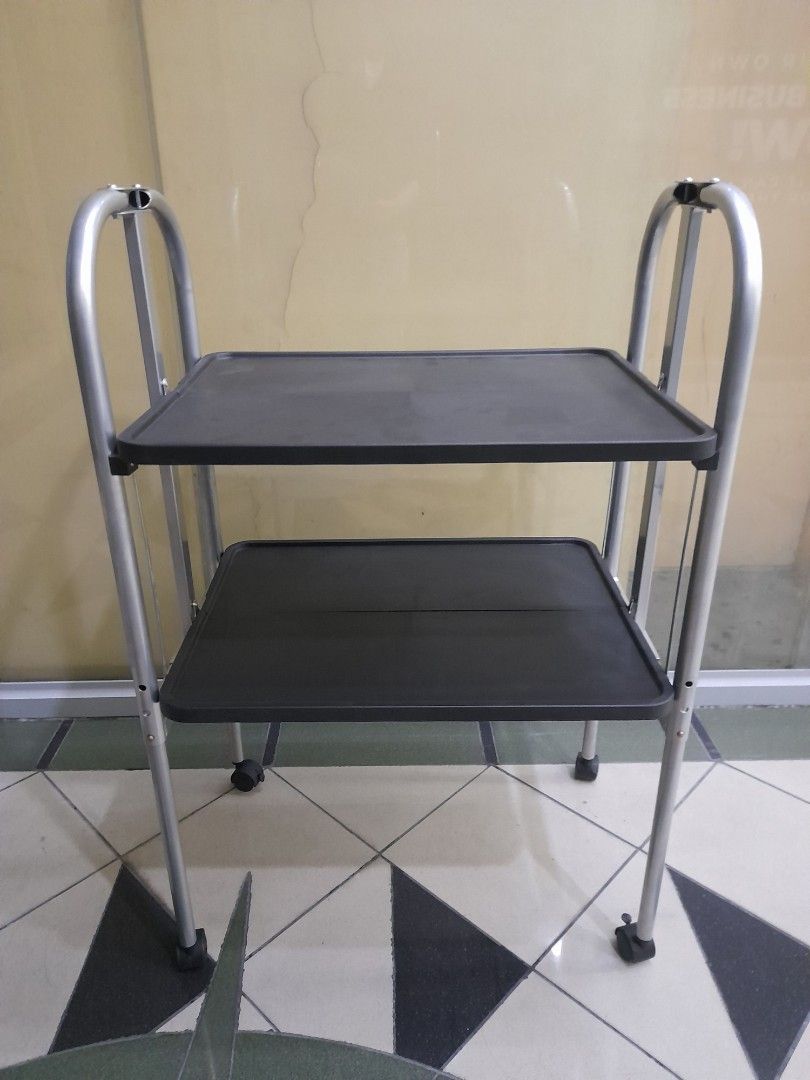 Folding food cart, Furniture & Home Living, Kitchenware & Tableware ...