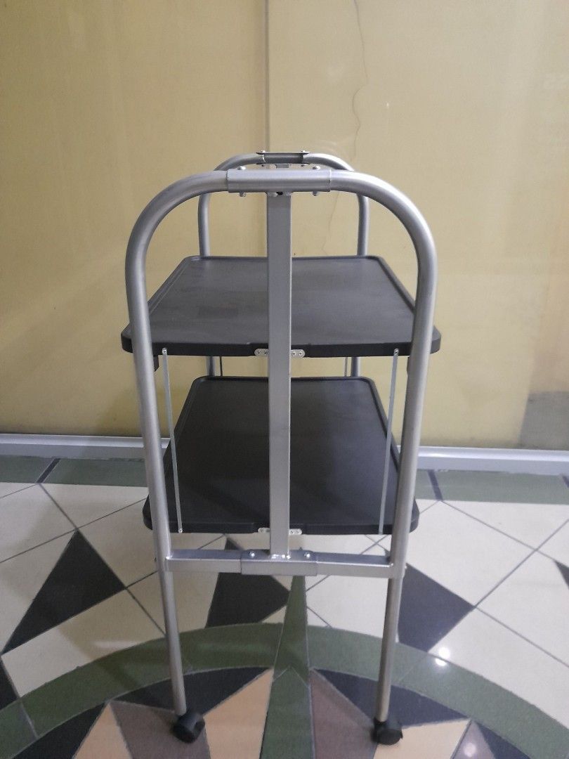 Folding food cart, Furniture & Home Living, Kitchenware & Tableware ...