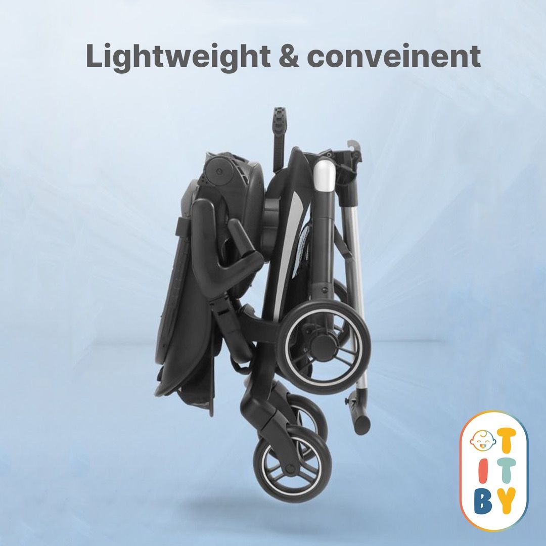 (FREE DELIVERY) (READY STOCKS) Lightweight Stroller/Compact One-Hand ...