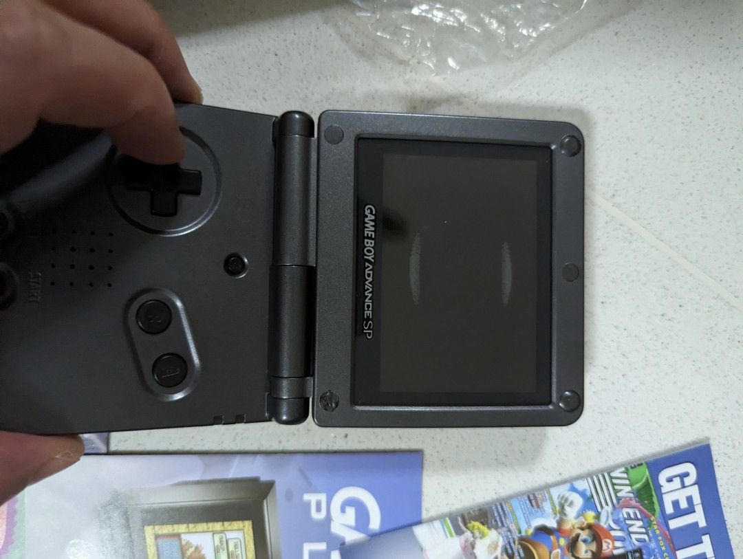 GBA SP boxed graphite complete working but some faults, Video Gaming ...