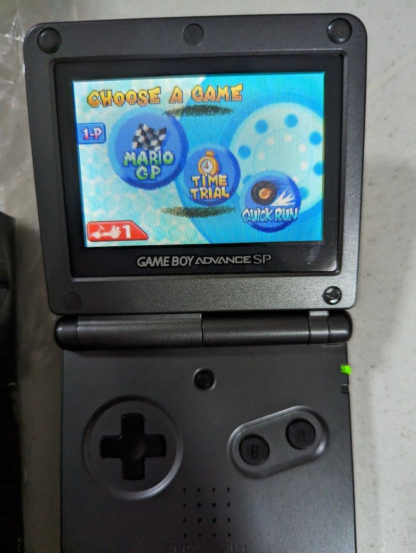 GBA SP boxed graphite complete working but some faults, Video Gaming ...