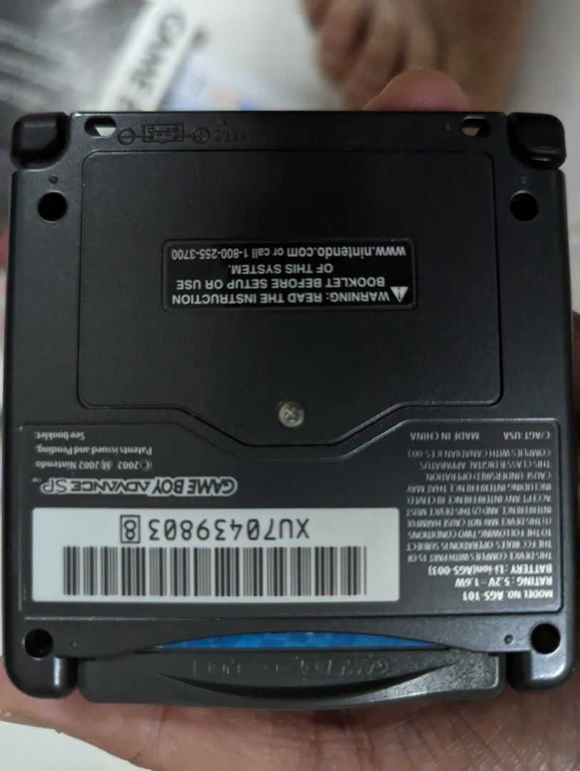 GBA SP boxed graphite complete working but some faults, Video Gaming ...