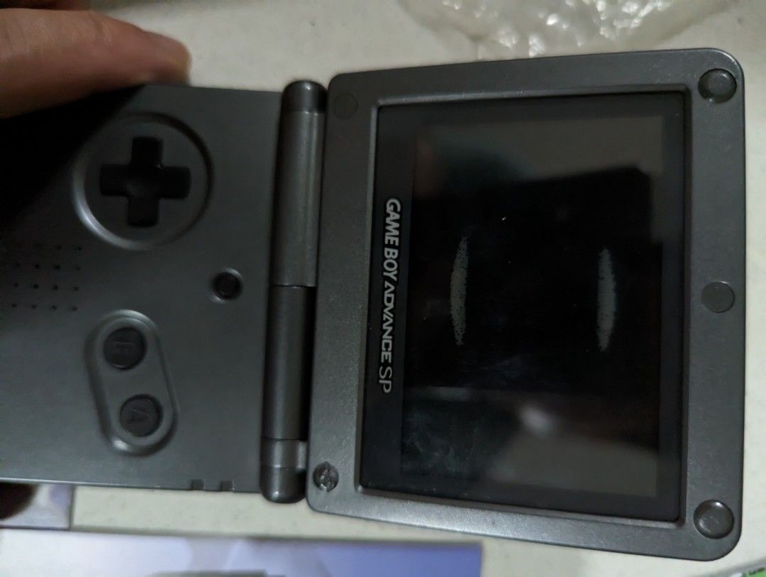 GBA SP boxed graphite complete working but some faults, Video Gaming ...