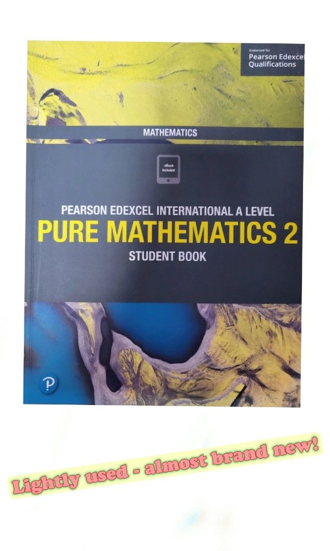 GCE - International A Levels (IAL) PURE MATHEMATICS 2, 興趣及遊戲, 書本 & 文具 ...