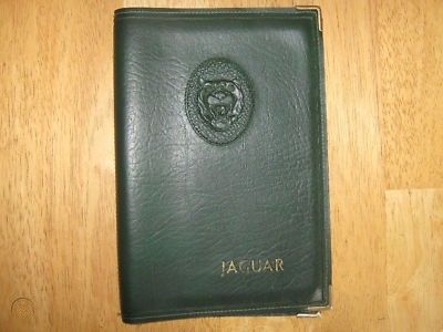 Genuine Jaguar Leather Folder Wallet for Service Records, Luxury ...