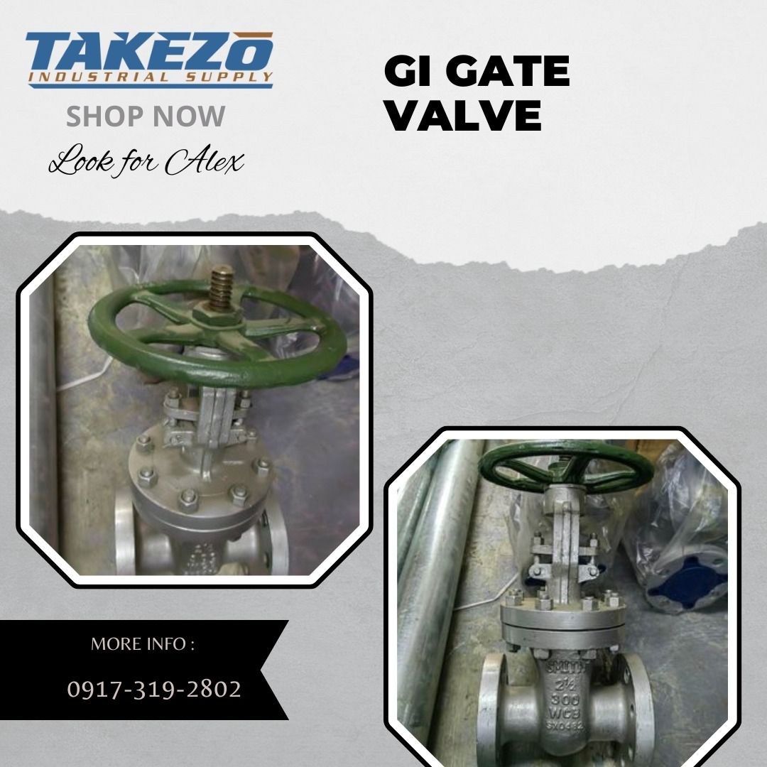 GI Gate Valve (Specs: 4"), Commercial & Industrial, Construction Tools ...