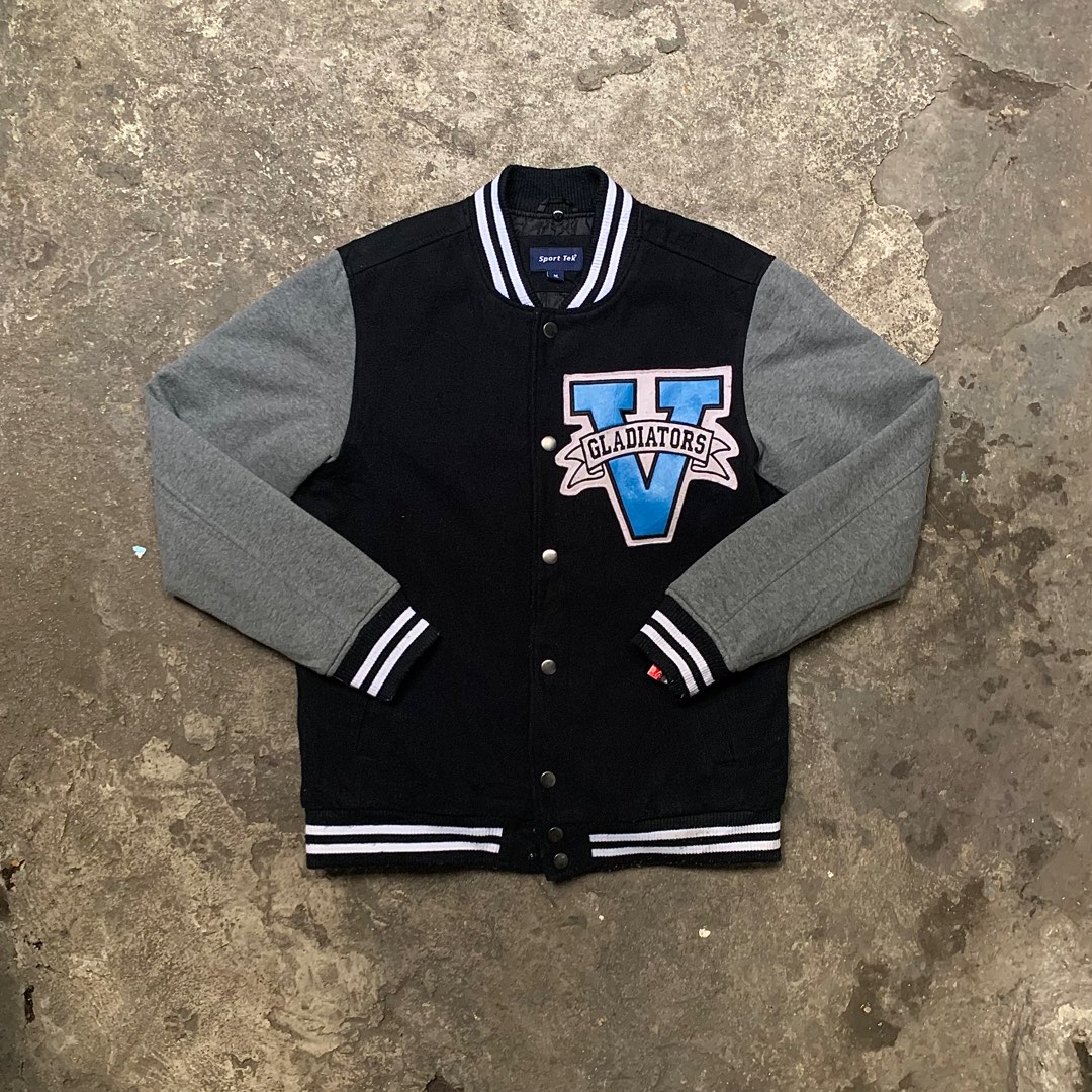 Gladiator Varsity Jacket, Men's Fashion, Coats, Jackets and Outerwear ...