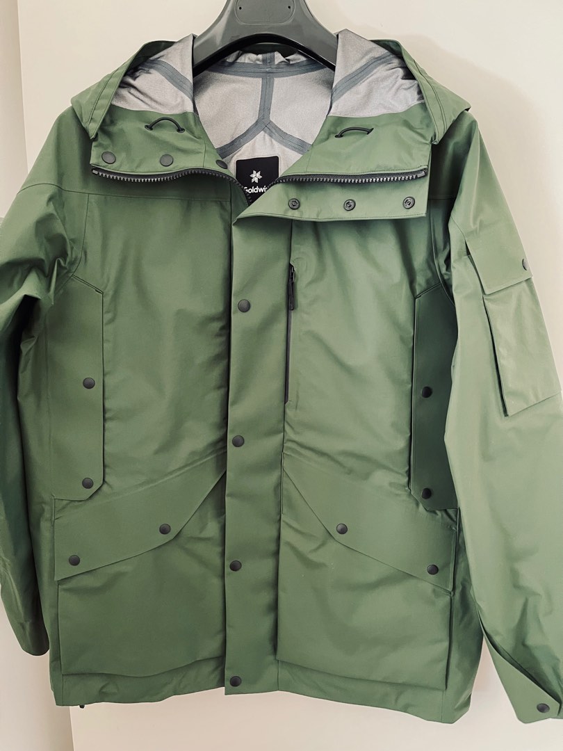 Goldwin Mountain Jacket - Olive, 男裝, 外套及戶外衣服 - Carousell
