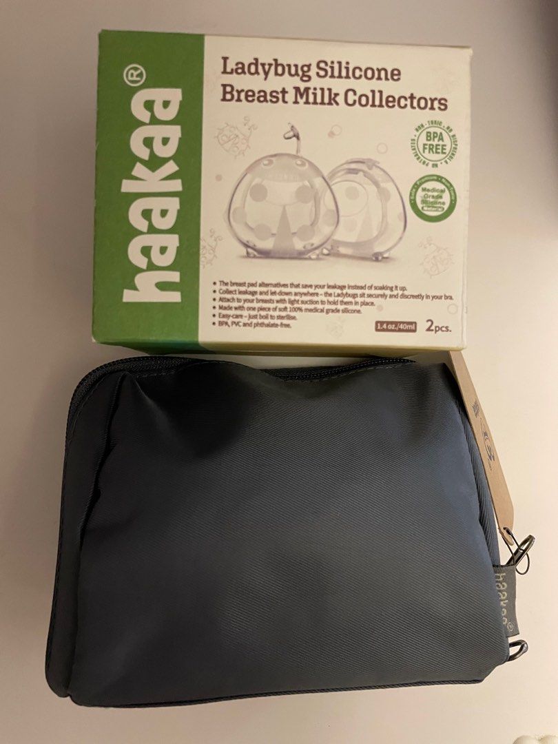 Haakaa ladybug breast milk collector, Babies & Kids, Nursing & Feeding ...