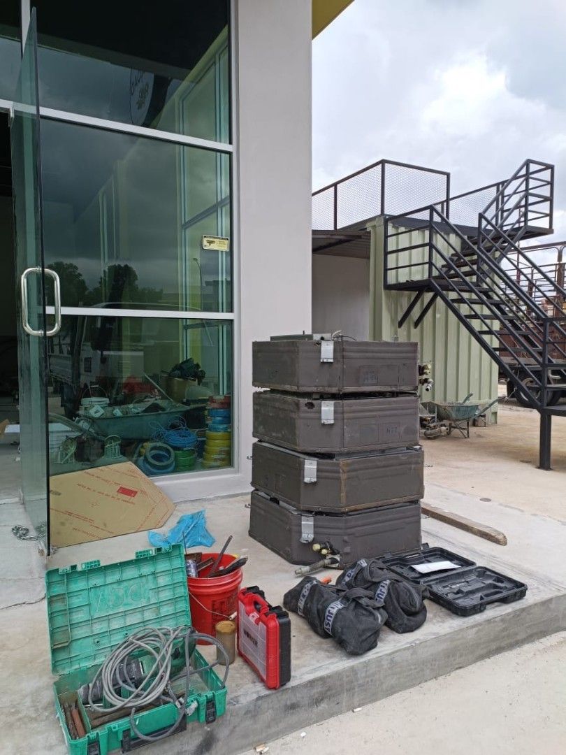 Hacking conceal Electrical Wiring work PLASTER CEILING PAINTING WALL ...