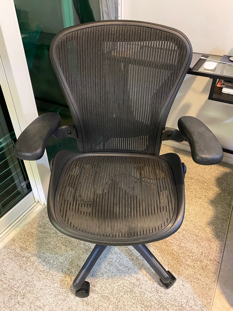 Herman Miller Aeron Fully Loaded Type B, Furniture & Home Living ...
