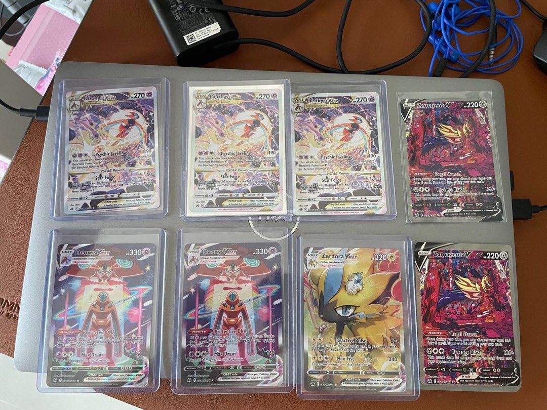 Hisuian Samurott V / Zamazenta V / Hoopa V/ Elesa's Sparkle / Deoxys ...