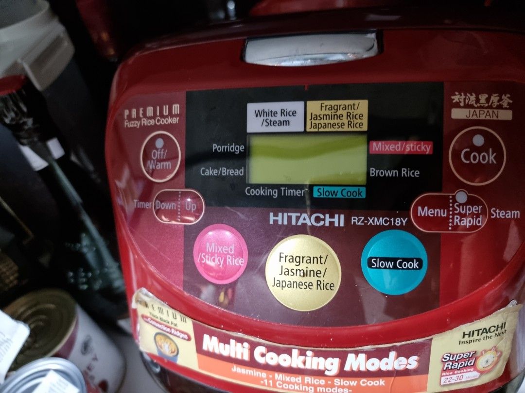 Hitachi rice cooker, TV & Home Appliances, Kitchen Appliances, Cookers ...