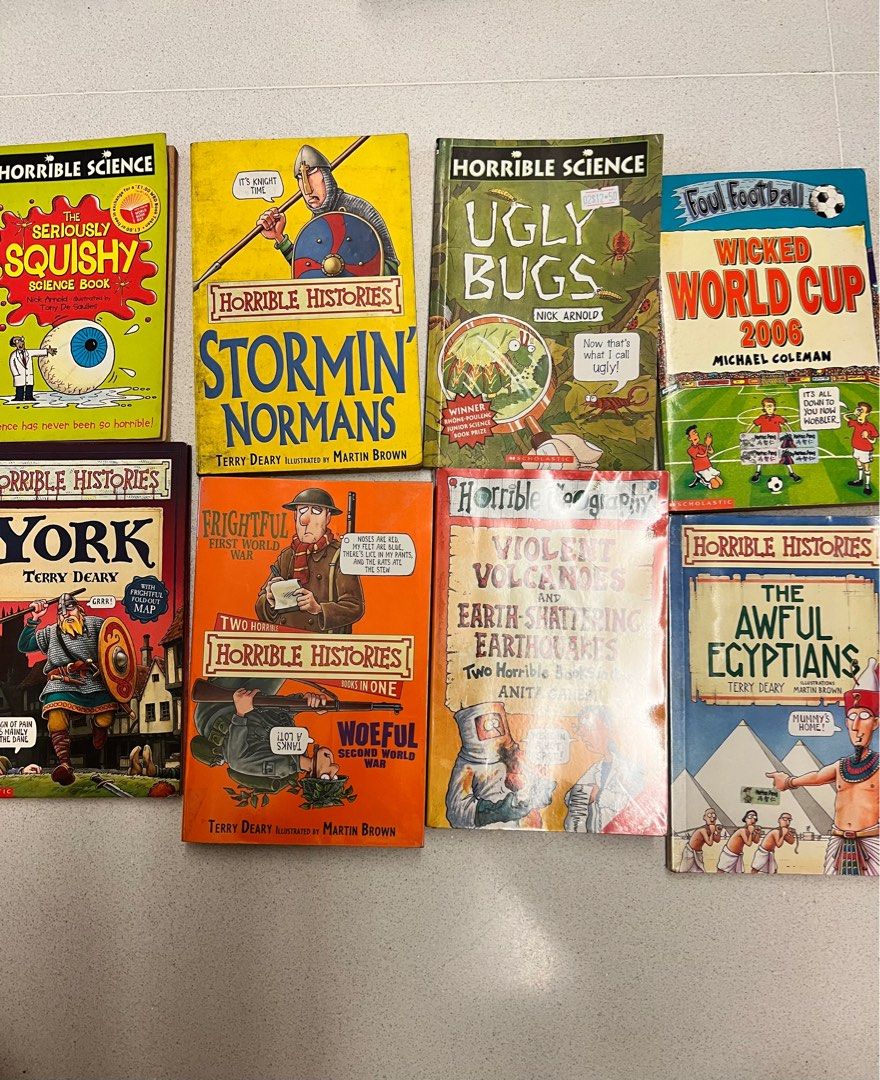 Horrible History/Geography/Science Book collection, Hobbies & Toys ...
