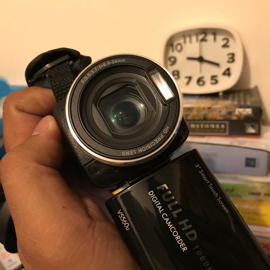 HP V5560u Full HD Camcorder 12.0 Megapixels, Photography, Video Cameras ...