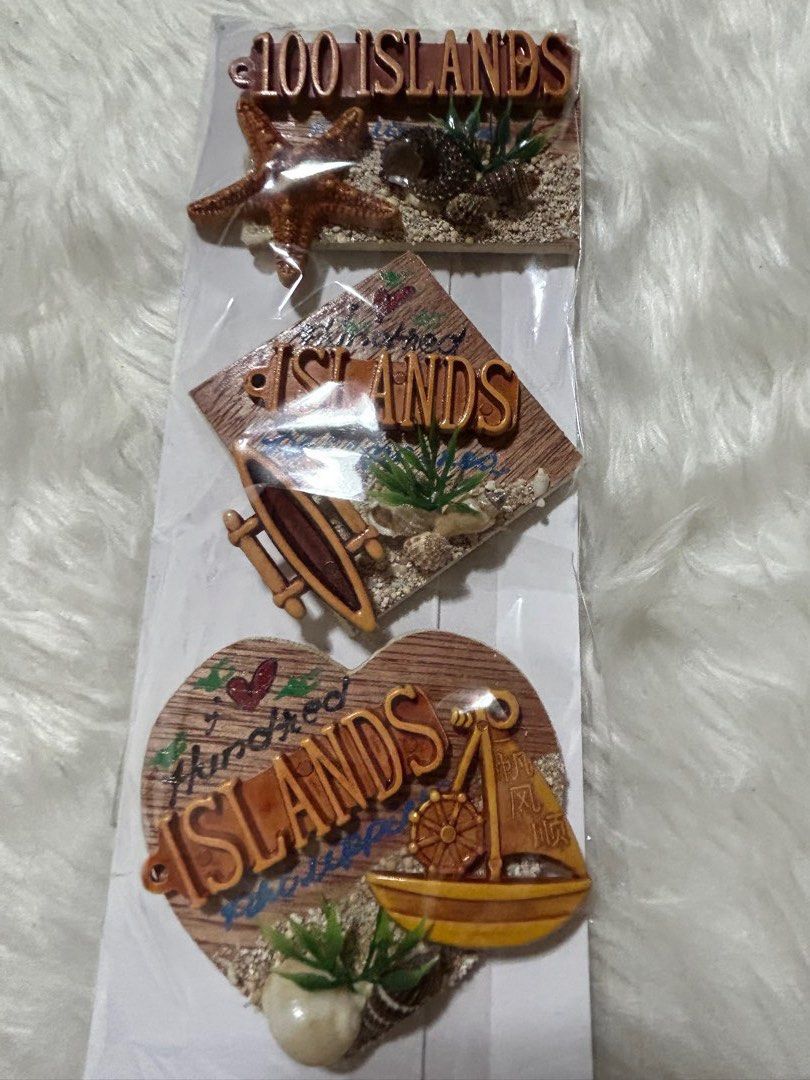 Hundred Islands Fridge Magnets *N, Hobbies & Toys, Stationary & Craft ...