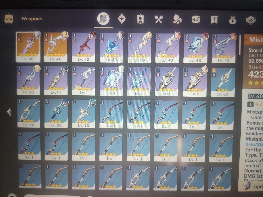 Hutao & Ayaka with Mistsplitter Reforged & Amos Bow, +18 more ...