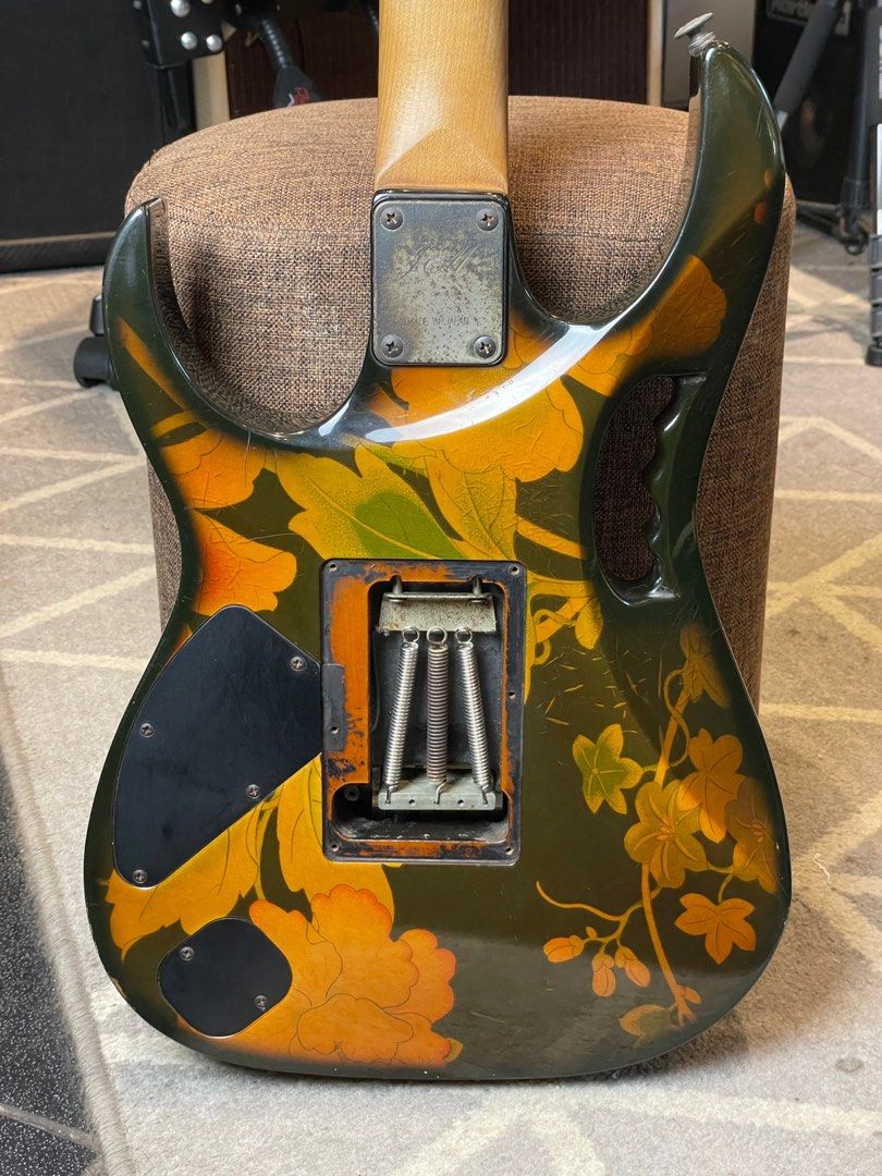 Ibanez jem flower patern 1 (1991), Hobbies & Toys, Music & Media ...
