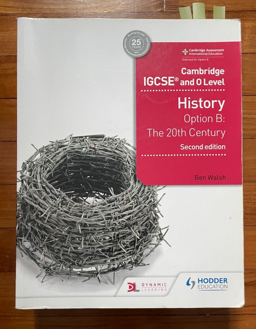 IGCSE History Option B 2nd Ed History The 20th Century textbook ...