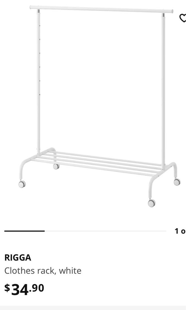 IKEA Clothes Rack, Furniture & Home Living, Home Improvement ...