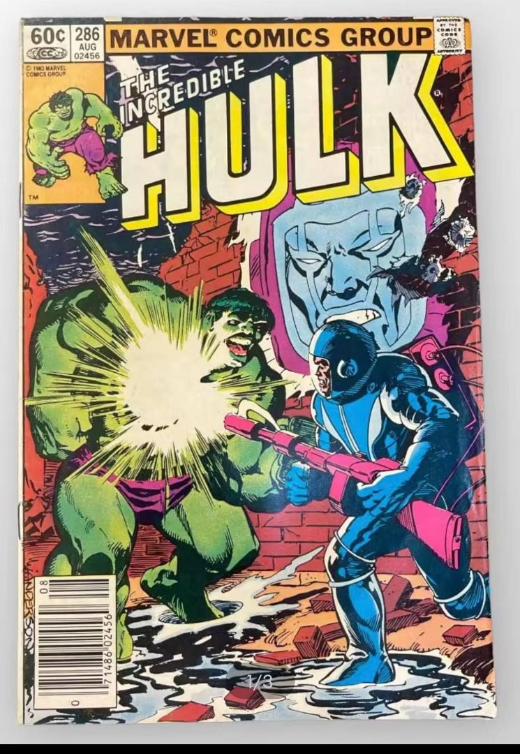 Incredible Hul k (1962 Marve l 1st Series)286 Published Aug 1983 by ...