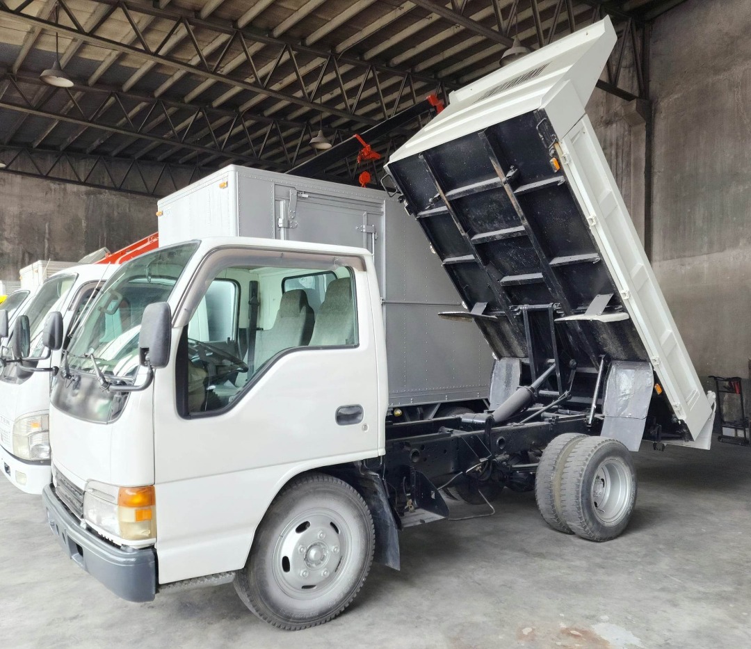 Isuzu Elf 10 ft. NKR Mini Dump Camel Chassis, Special Vehicles, Heavy ...